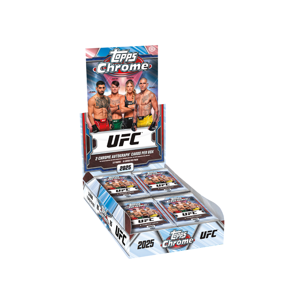 Topps UFC Chrome 2025 – Hobby Box | CardsFromSpain