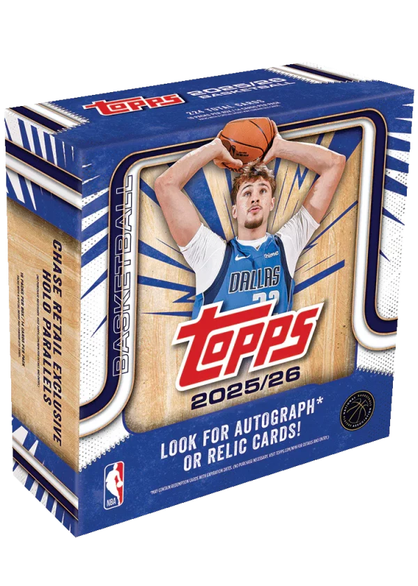 Topps - Basketball 2025/26 - Mega Box - NBA | CardsFromSpain